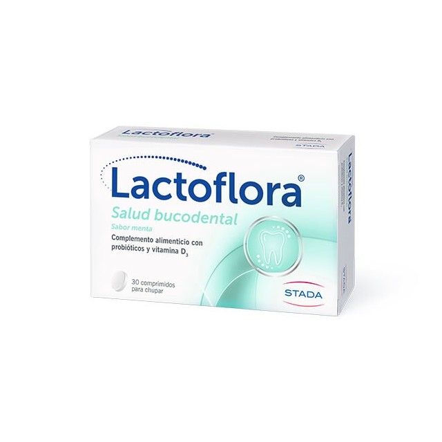 LACTOFLORA SALUD BUCODENTAL 30 COMPRIMIDOS PARA CHUPAR | NuestraFarma ...