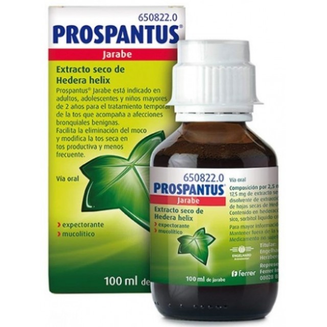 PROSPANTUS JARABE 1 FRASCO 100 ml | NuestraFarma.com - NuestraFarma.com