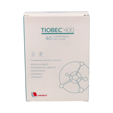 TIOBEC 400 40 COMPRIMIDOS | NuestraFarma.com - NuestraFarma.com