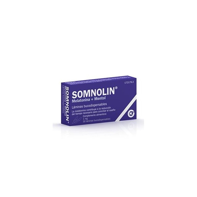 SOMNOLIN MELATONINA 1,9 MG 30 LAMINAS BUCODISPERSABLES | NuestraFarma ...
