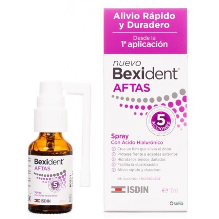 BEXIDENT AFTAS SPRAY BUCAL 15 ML | NuestraFarma.com - NuestraFarma.com